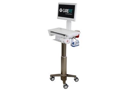 Ergotron's New CareFit™ Cart Puts Patients and Caregivers First